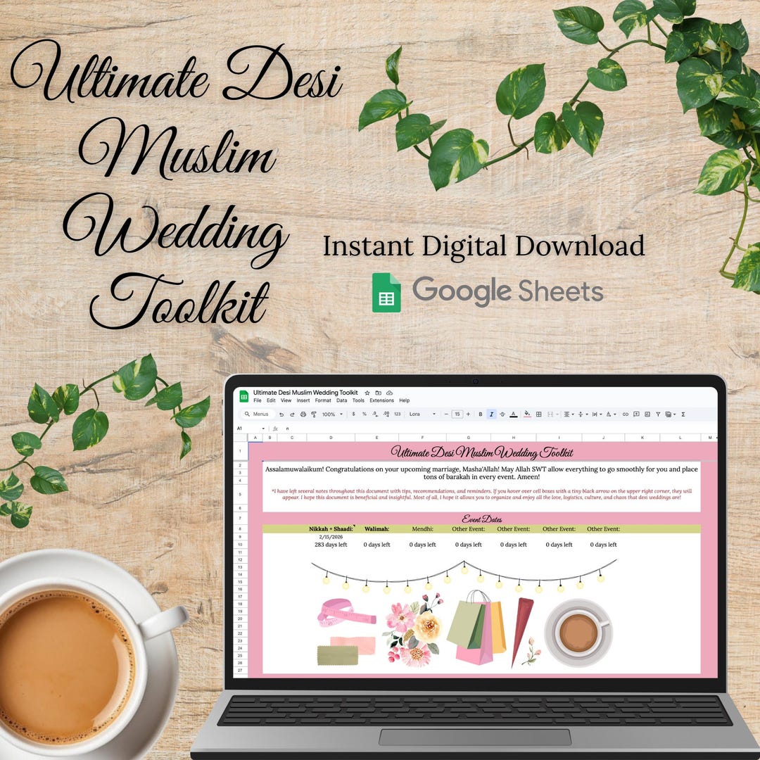 Ultimate Desi Muslim Wedding Toolkit | South Asian Muslim Wedding ...