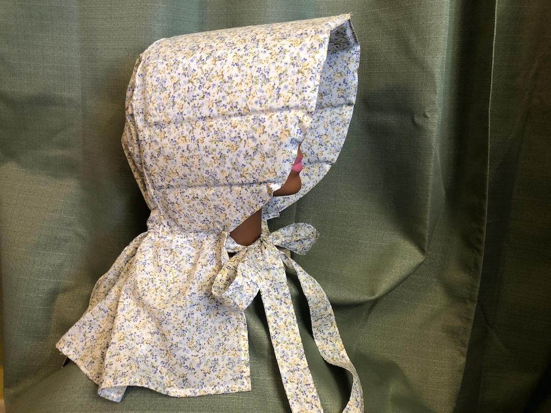 Slat Bonnet W/ Large Deep Brim & Neck Shade - Historic Reenactment ...