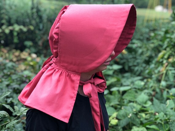 Bonnet Pattern Full Size on Paper Deep Brim & Neck Shade - Etsy