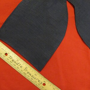 Windsor Style Cravat - Navy Blue Linen Necktie -civil War Era ...