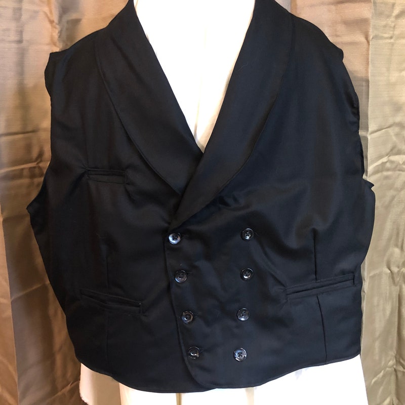 Double Breasted Vest - Etsy