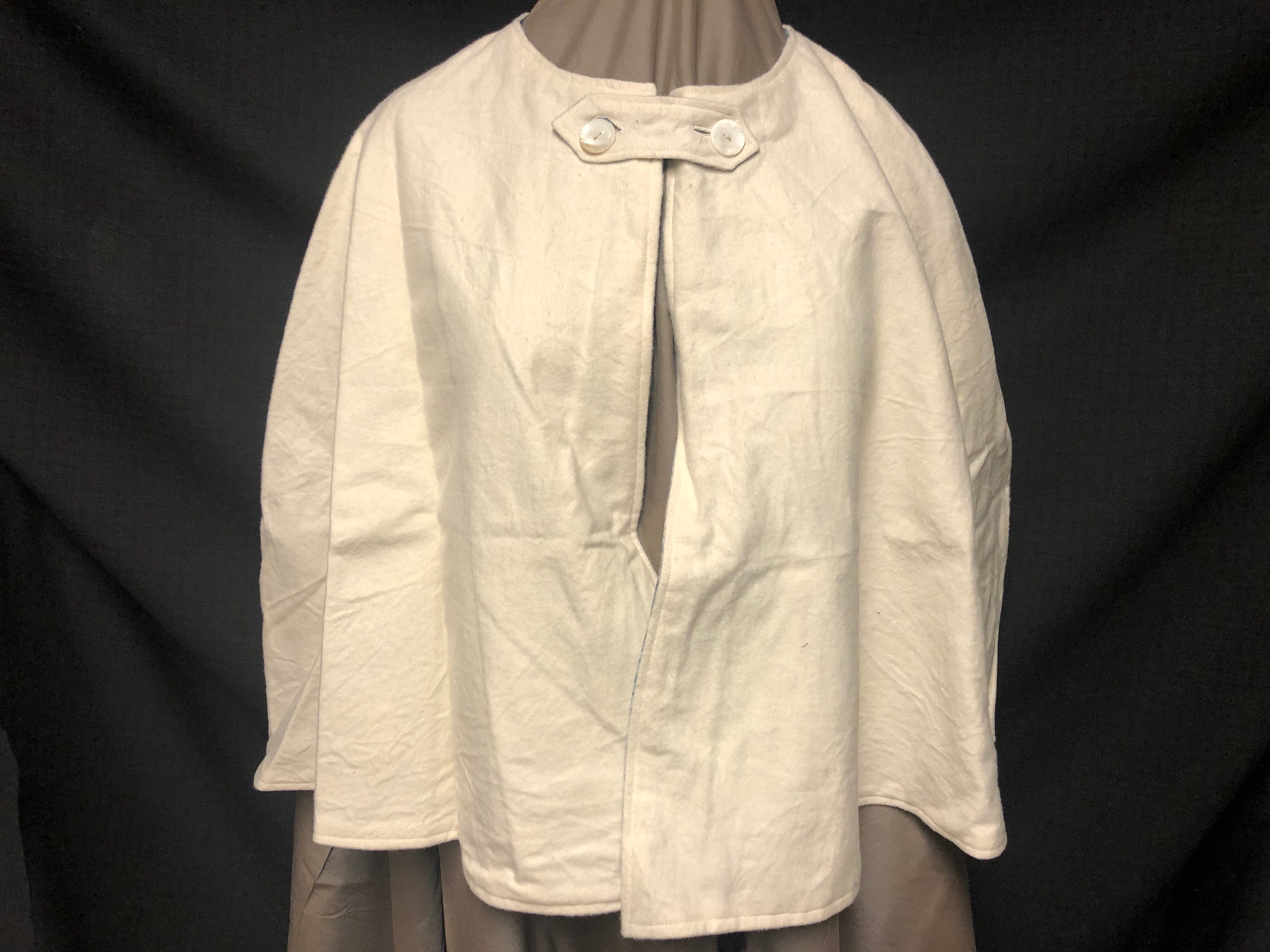 Pelerine -reversable Shoulder Cape - 100% Cotton Fabric - Shrug, Wrap ...