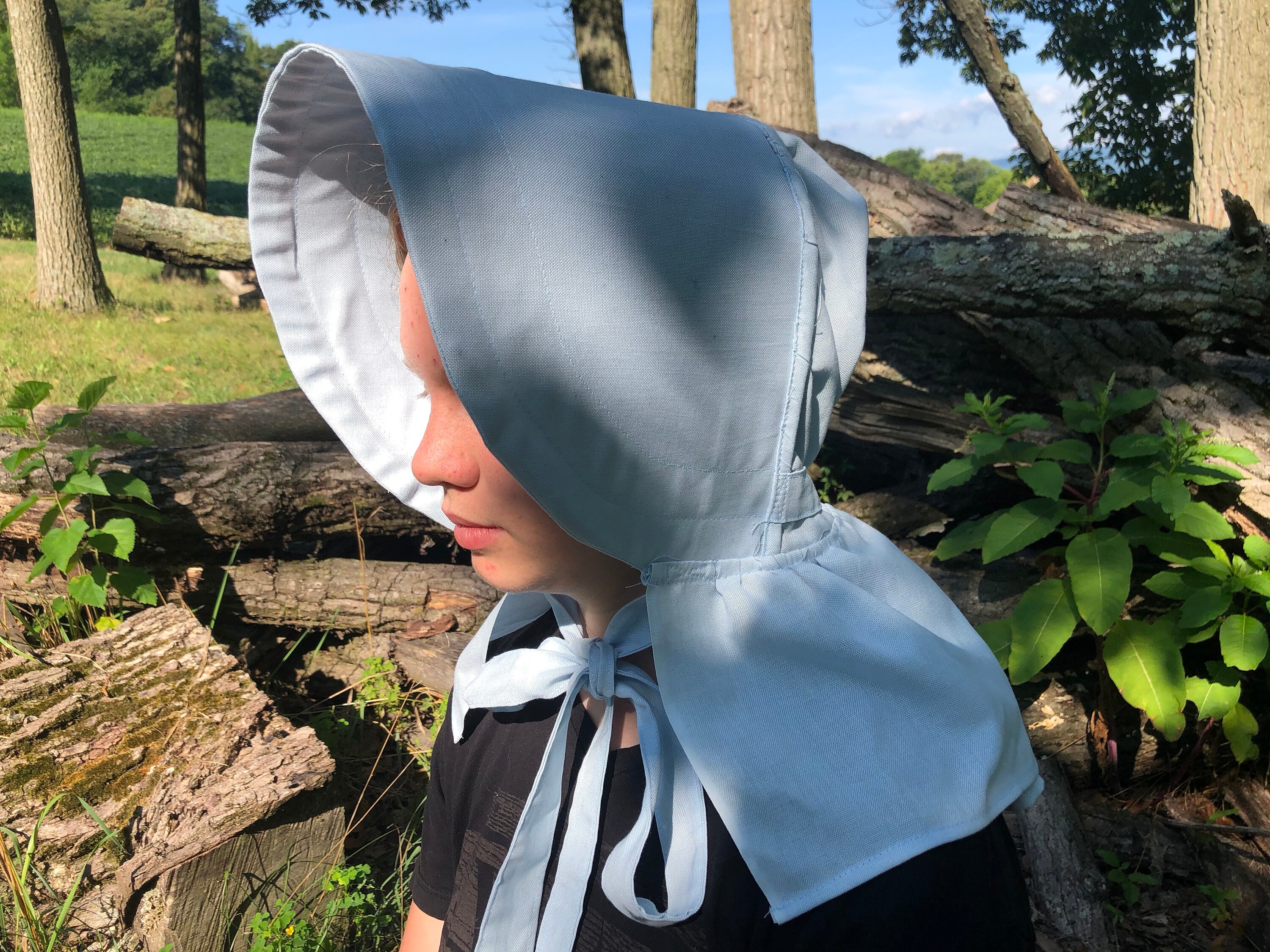 Bonnet Pattern Full Size on Paper Deep Brim & Neck Shade - Etsy