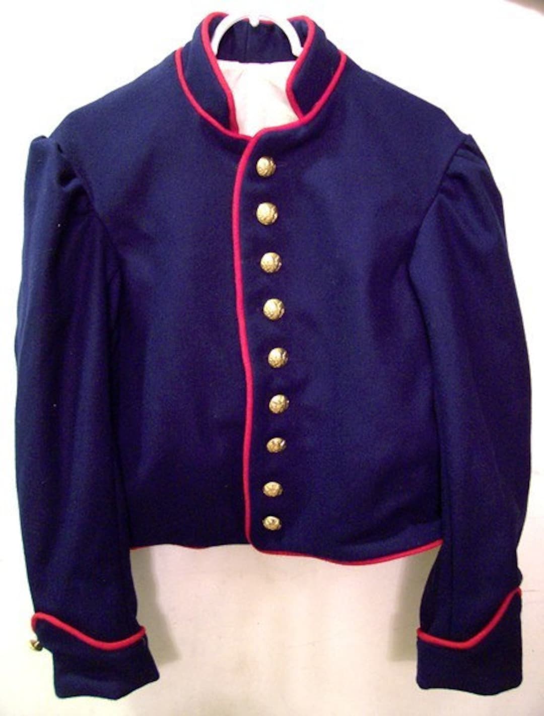 Civil War Boys Union Artillery Shell Jacket Size Large Handmade - Etsy