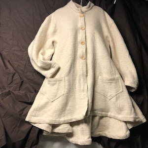 Paletot - up to a 33" Bust / Size Small - Two Pockets - Cotton - Civil ...