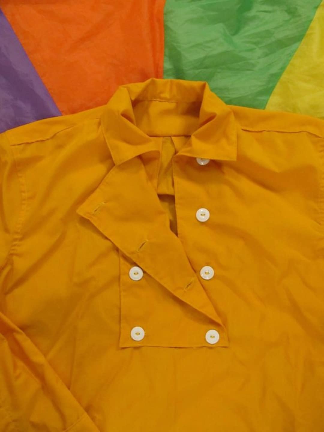 Monkees 17" Neck / Large, 8 Button Bib Front Shirt - Red, Blue, Black ...