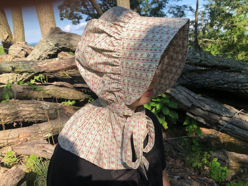 Bonnet With Neck Shade - Historically Accurate - Historic Reenactment ...