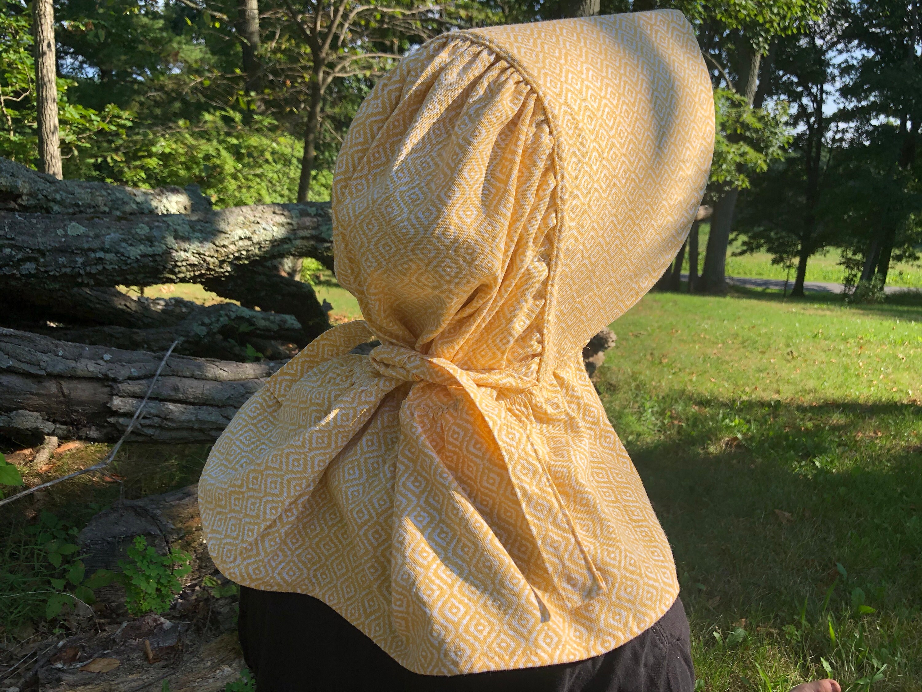 Bonnet Pattern Full Size on Paper Deep Brim & Neck Shade - Etsy