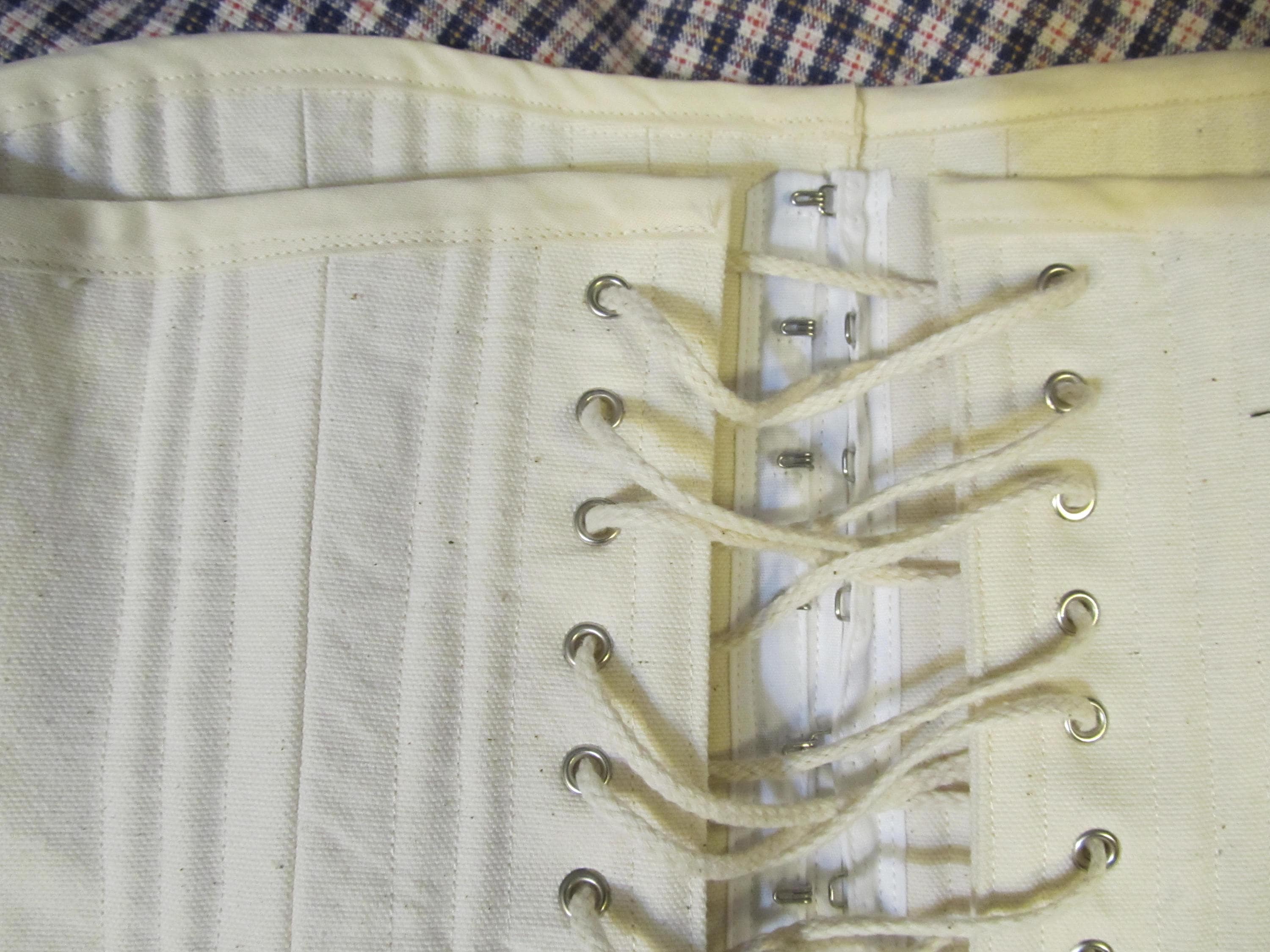 Corded Corset - Custom Made - Hook and Eye Tape in Front, Metal ...