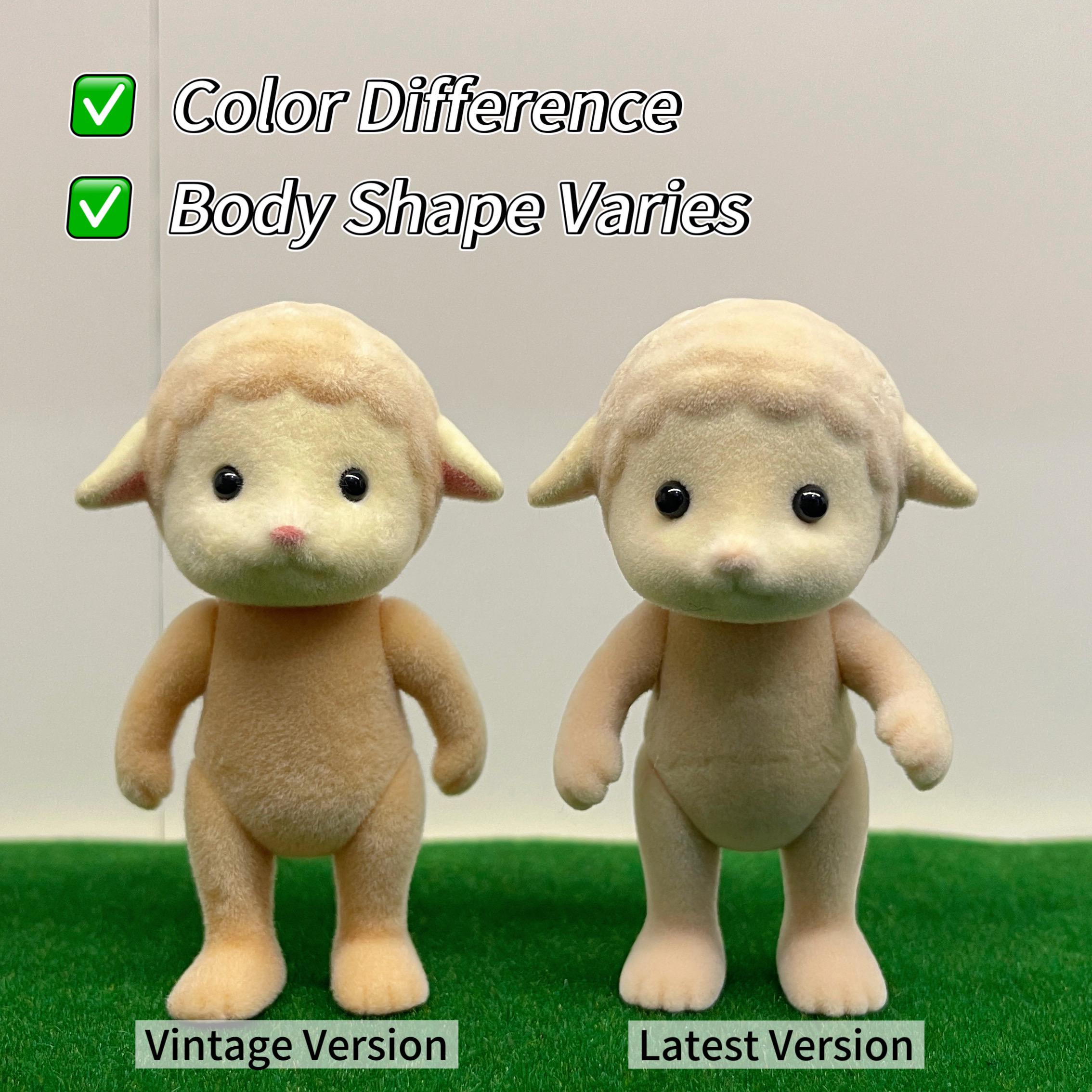 Calico Critters & Sylvanian Families Figure,vintage Sheep Family,minor ...