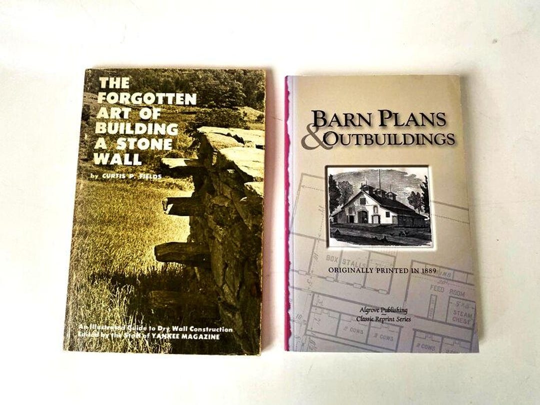 Vintage Construction Books /barn Plans and Outbuildings/the Forgotten ...