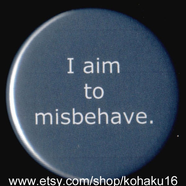 Aim to Misbehave - Etsy
