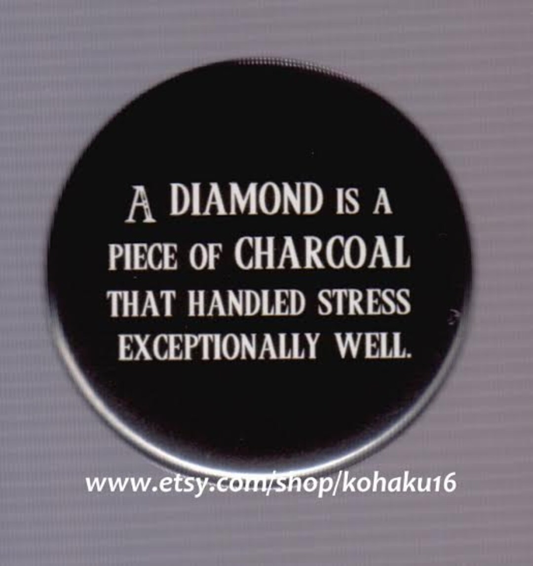 Diamond Stress Button - Etsy