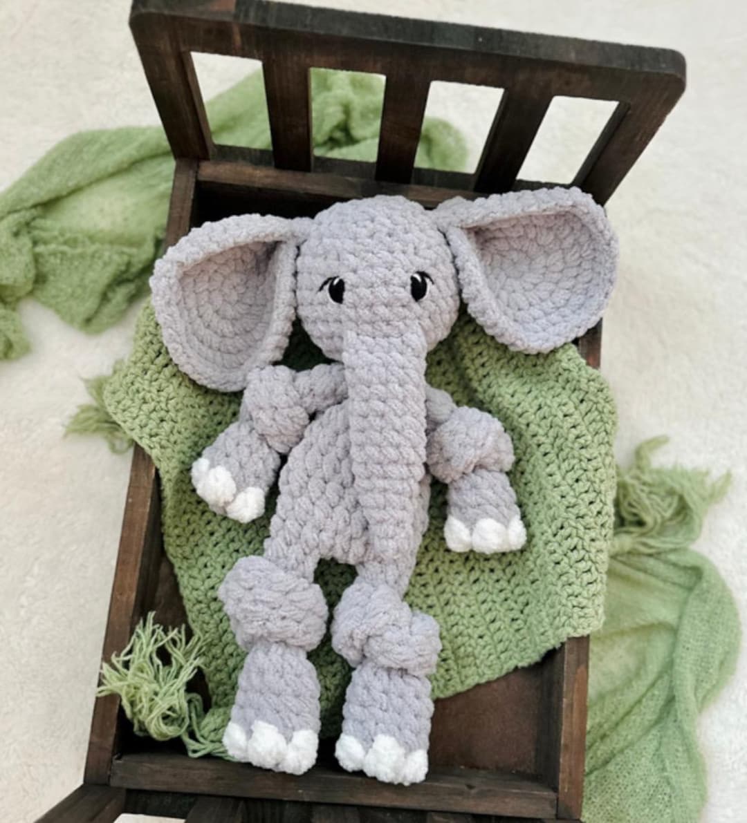 BUNDLE Snuggle Buddy Crochet Bundle- Elephant, Bear, Crochet Pattern ...