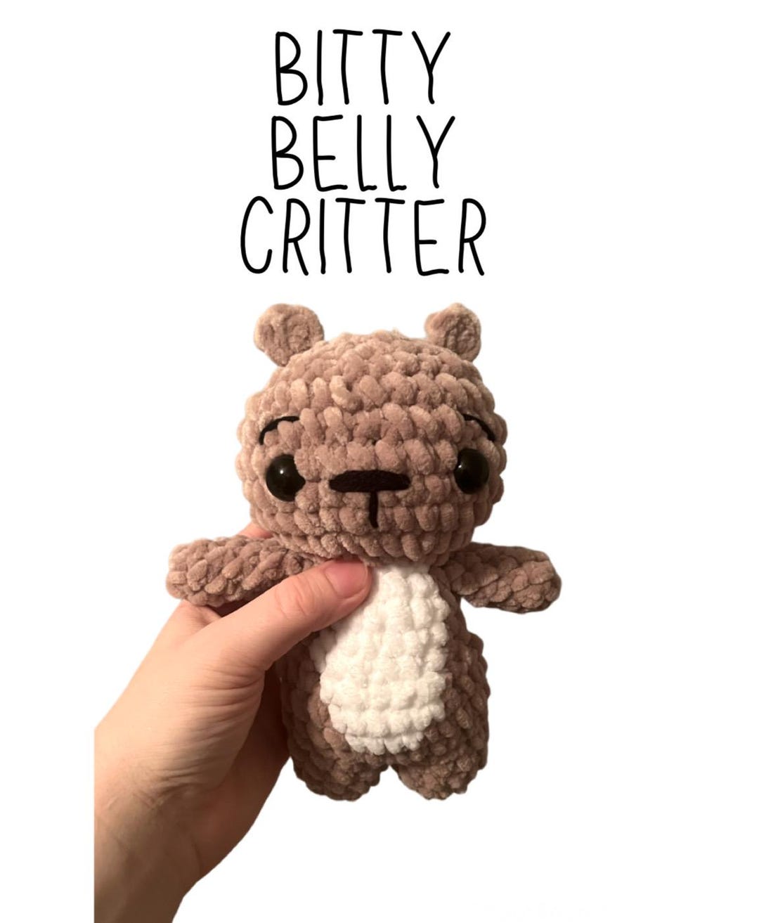 BUNDLE Bitty Belly Critters- Crochet Pattern, Amigurumi Pattern ...