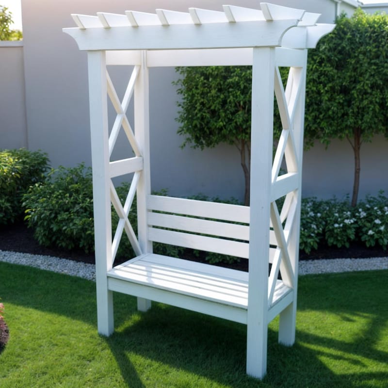 Garden Arbor Bench - Etsy