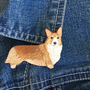 Corgi Pin - Etsy