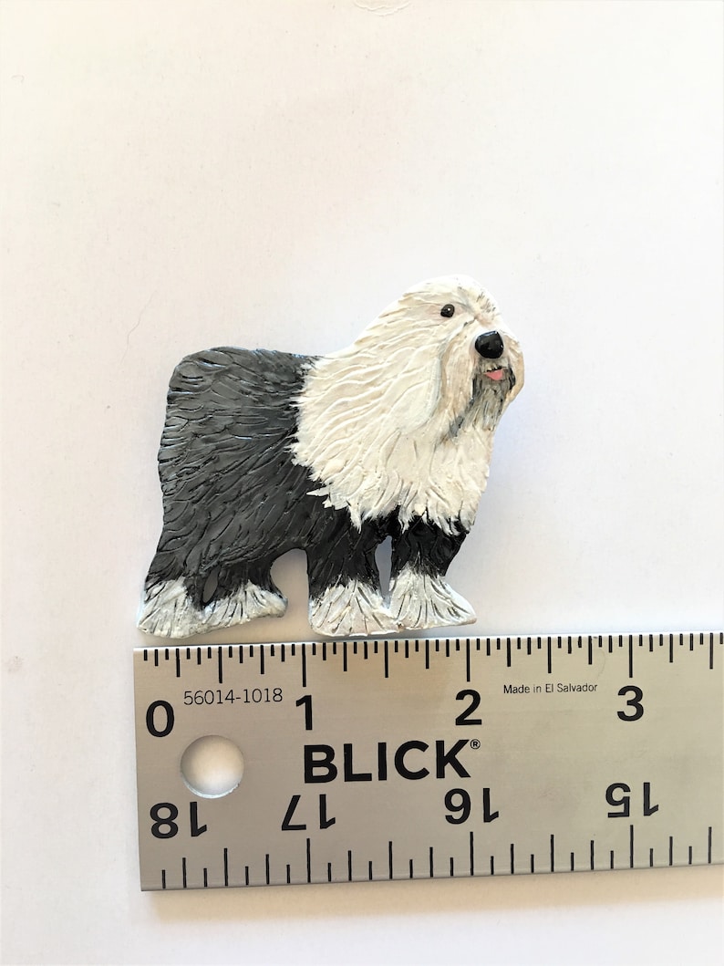 Old English Sheepdog Pin | Etsy