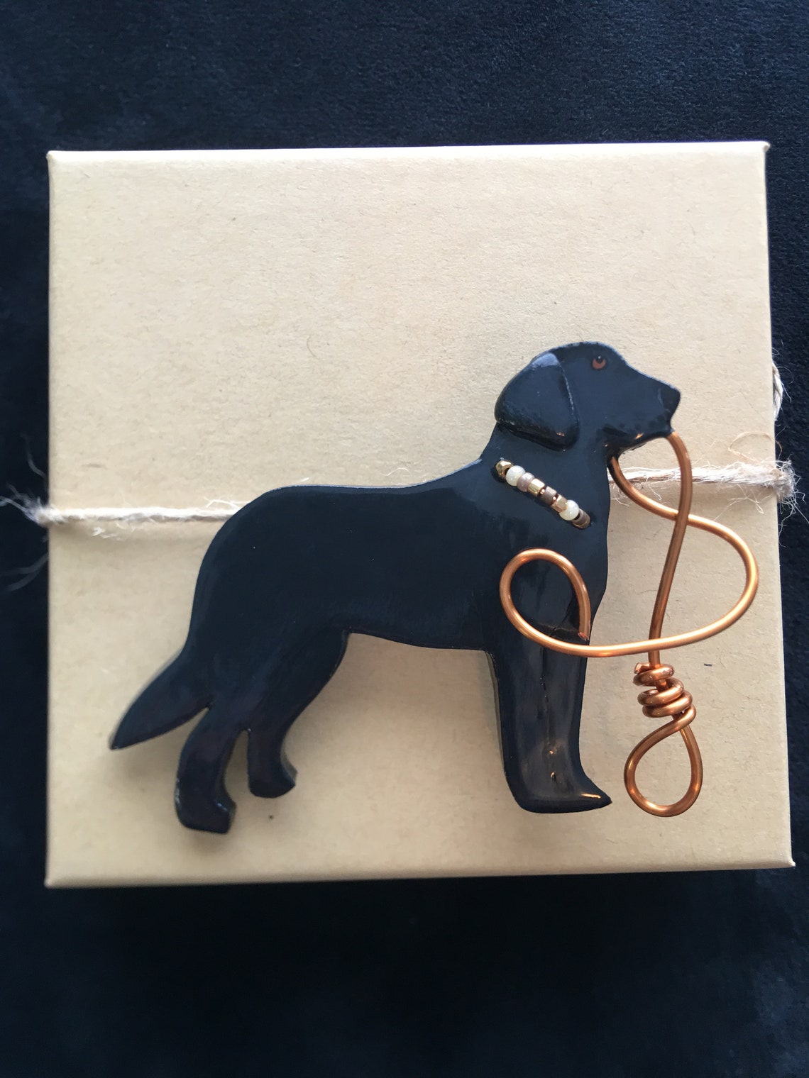 Labrador Dog Brooch | Etsy