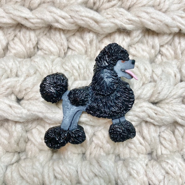 Poodle Dog Pin - Etsy