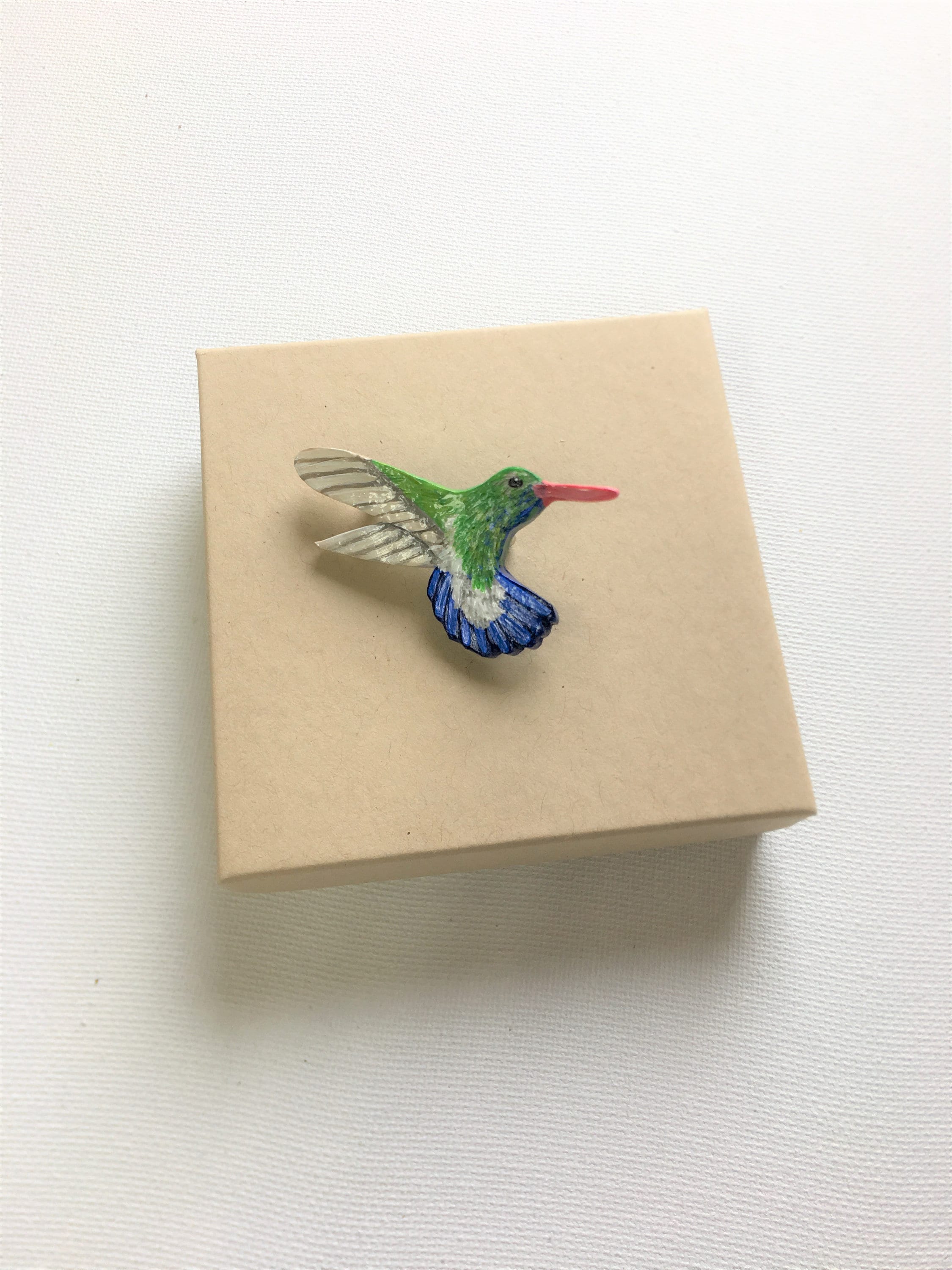 Hummingbird Pin | Etsy