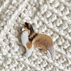 Shetland Sheepdog Pin - Etsy