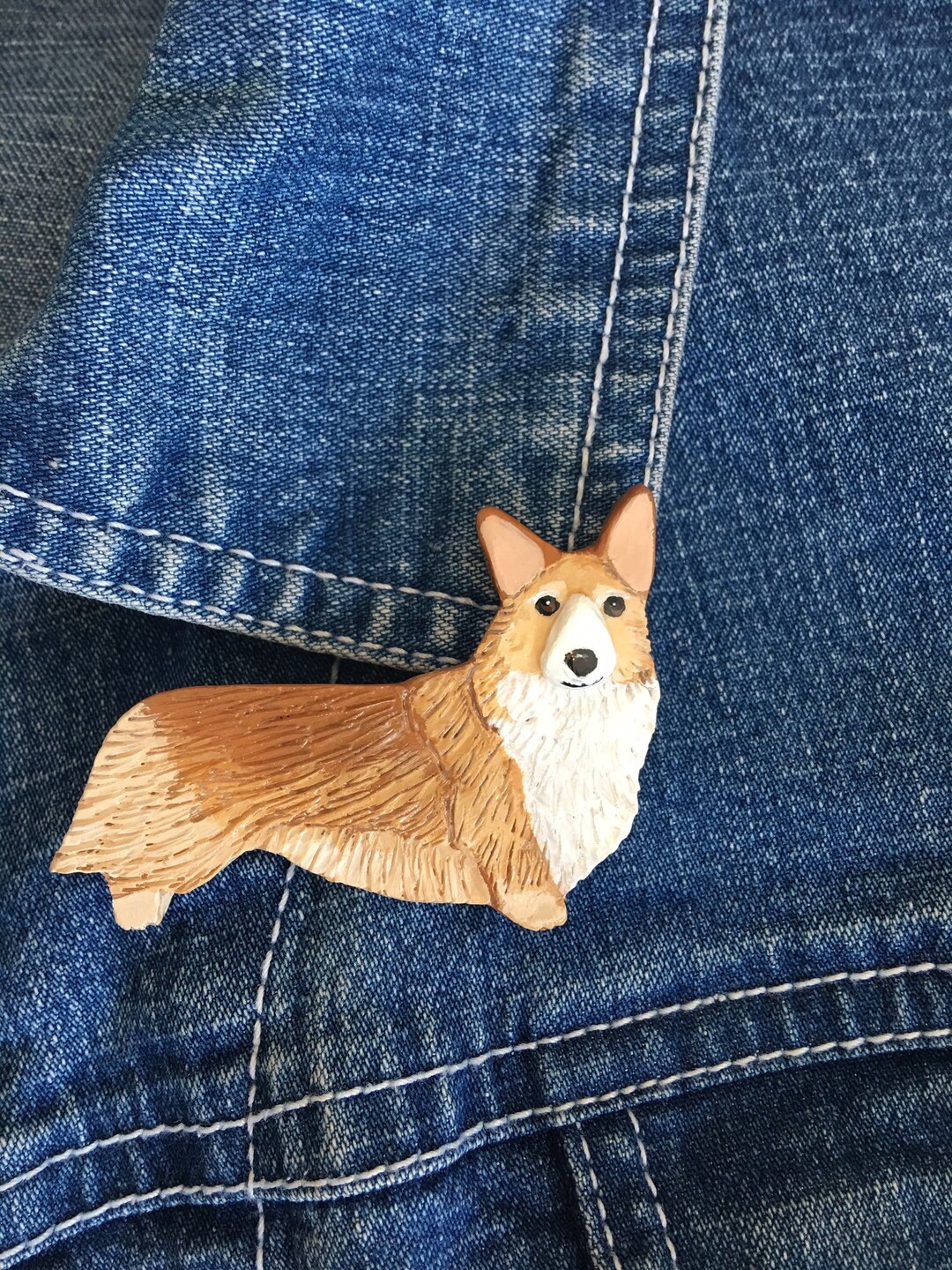 Corgi Pin - Etsy