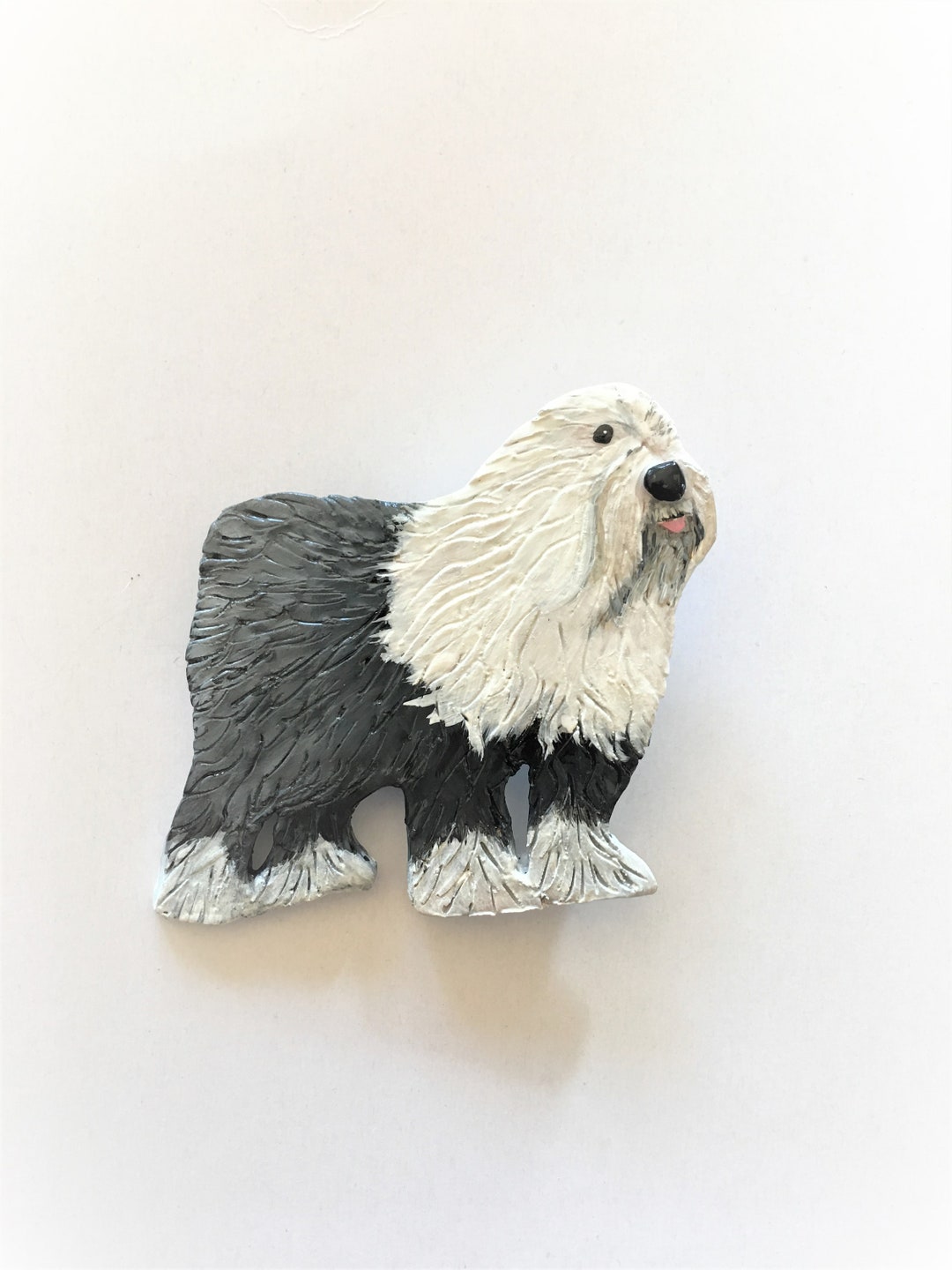 Old English Sheepdog Pin - Etsy