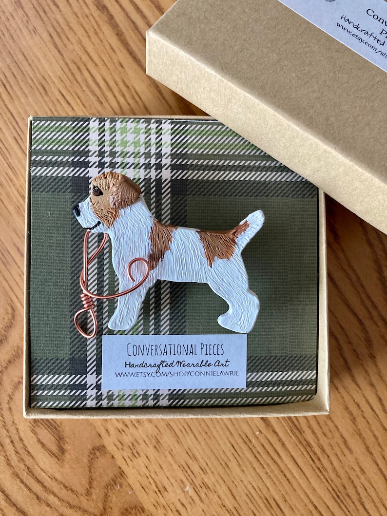 Jack Russell Terrier Dog Pin - Etsy