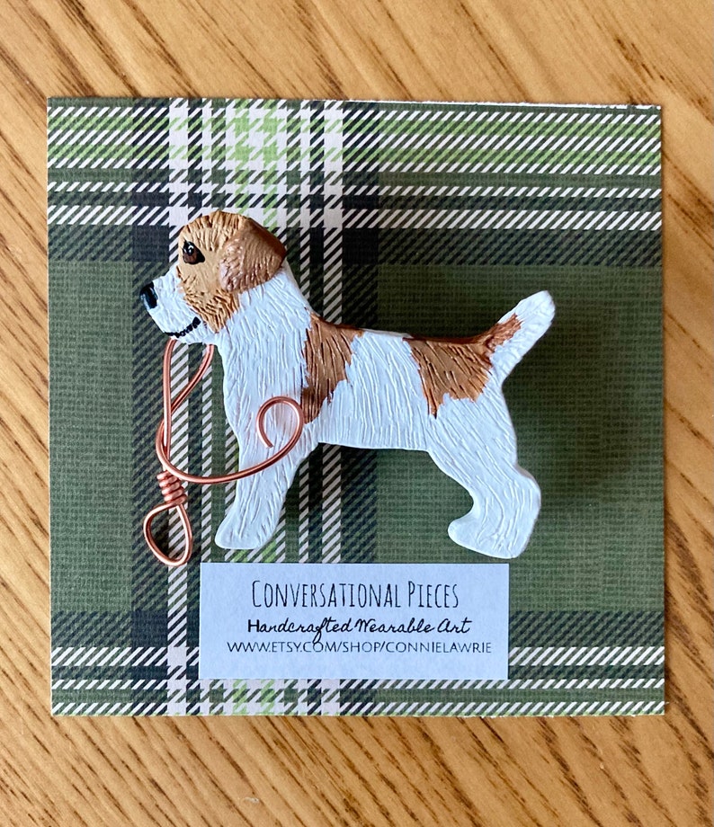 Jack Russell Terrier Dog Pin - Etsy