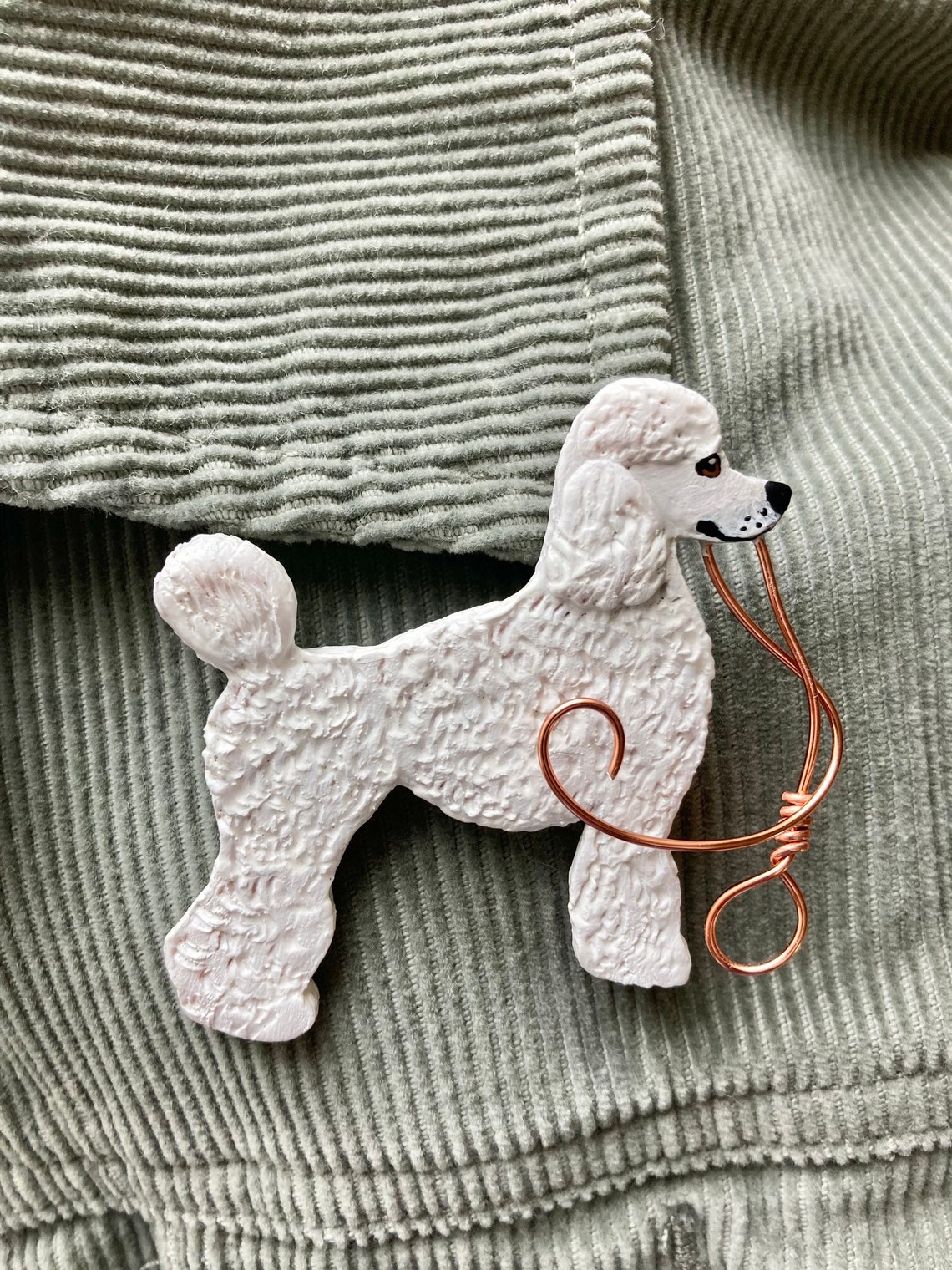 Poodle Dog Pin - Etsy