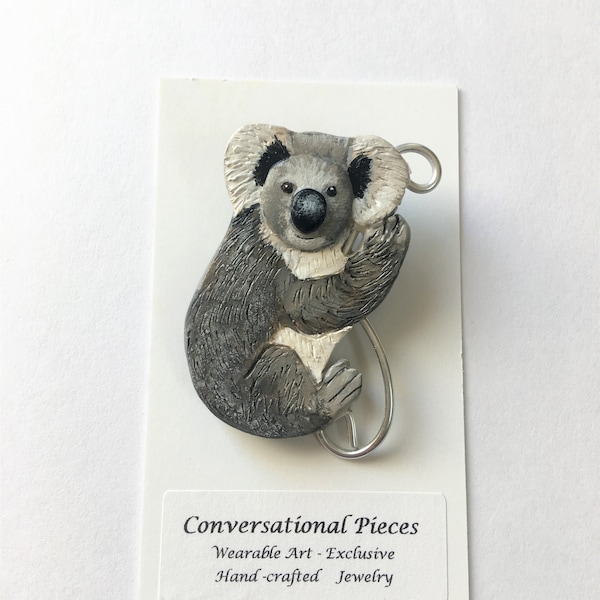 Koala Bear Brooch - Etsy