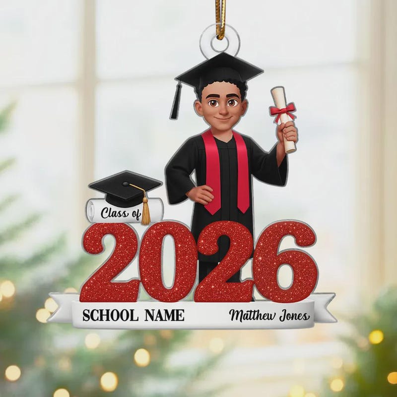 Ornament Grad 2026 - Etsy