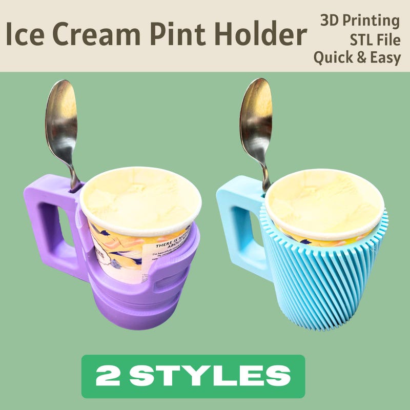 Ice Cream Stl Files - Etsy