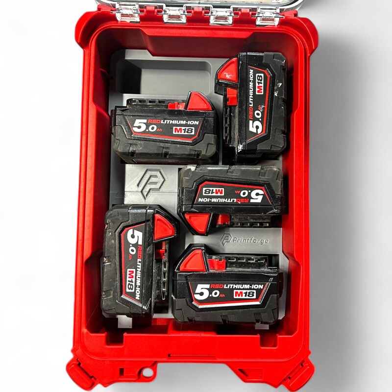 Milwaukee M18 Battery 3d Print Files - Etsy