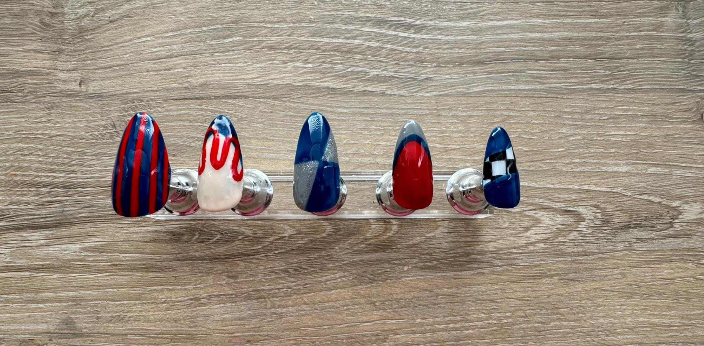Red Bull F1 Press on Nails - Etsy