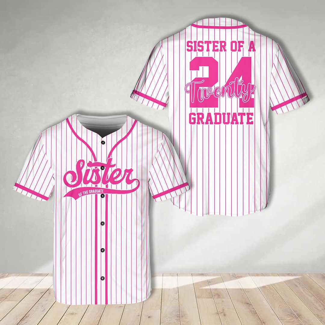 Custom Graduation Baseball Jersey Personalized Senior Class of 2024 ...