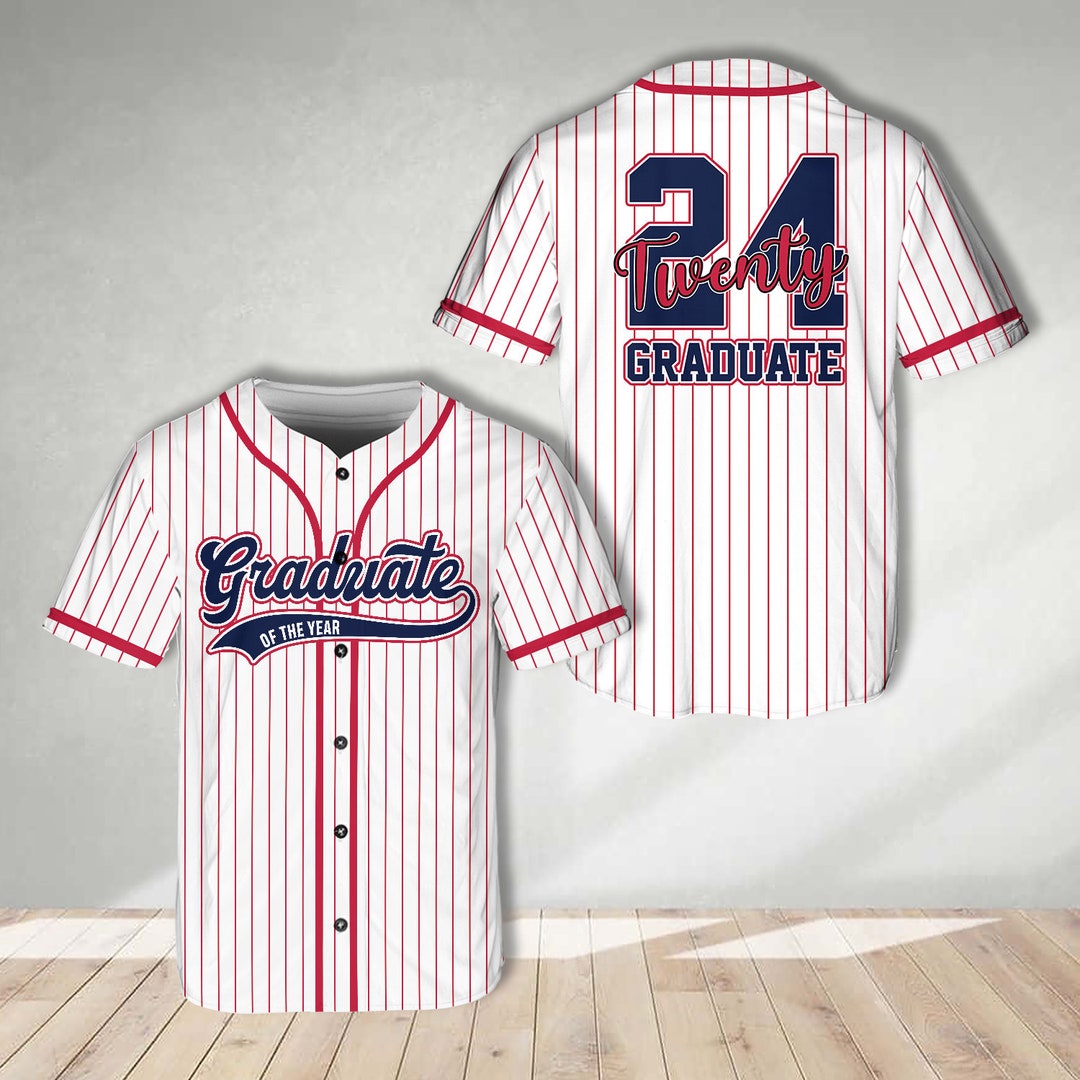 Custom Graduation Baseball Jersey Personalized Senior Class of 2024 ...