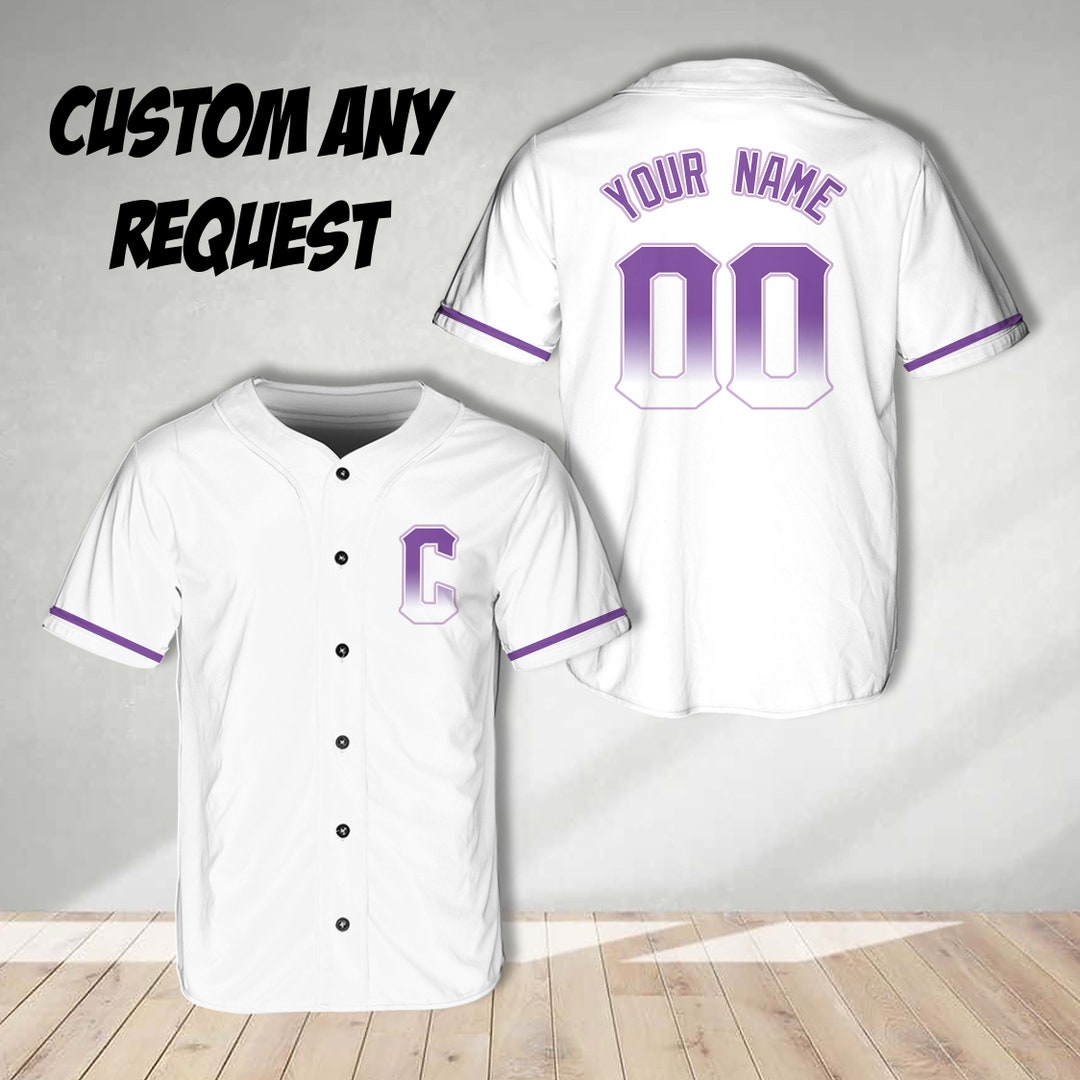 Custom Any Request Custom Color Baseball Jersey Personalized Baseball Shirt Baseball Game Day ...