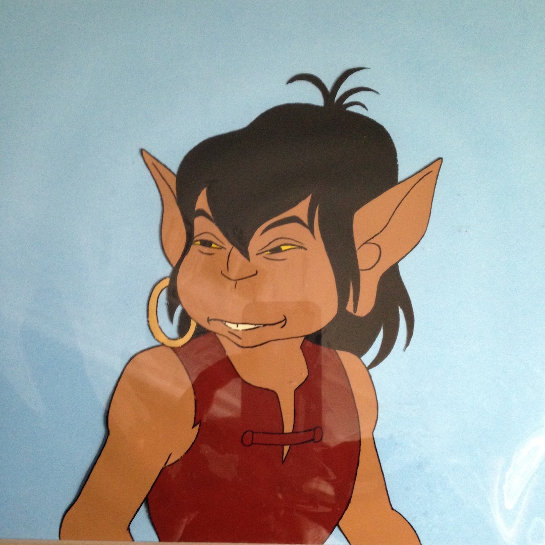 WEEHAWK, Original Cel of the Beserker Elf in Famed Director Ralph Baksi ...