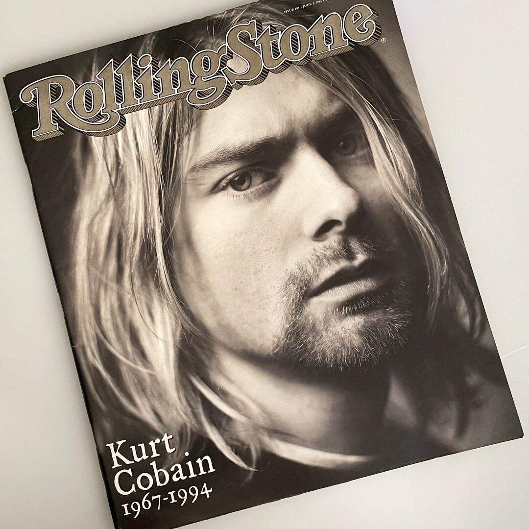 Kurt Cobain, Rolling Stone Magazine June 1994 -- 38 Pages Devoted to ...