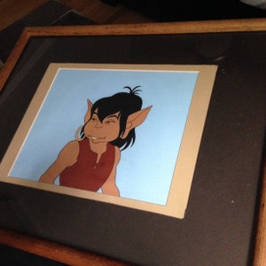 WEEHAWK, Original Cel of the Beserker Elf in Famed Director Ralph Baksi ...