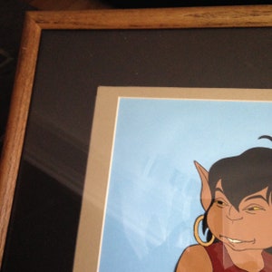 WEEHAWK, Original Cel of the Beserker Elf in Famed Director Ralph Baksi ...