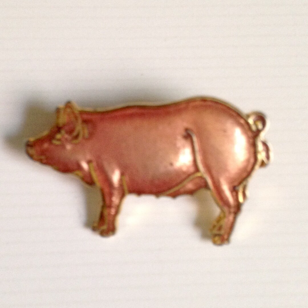 Wm Spears RARE Pink Piggy Gorgeous Pig, From the Tip of His Snout to ...
