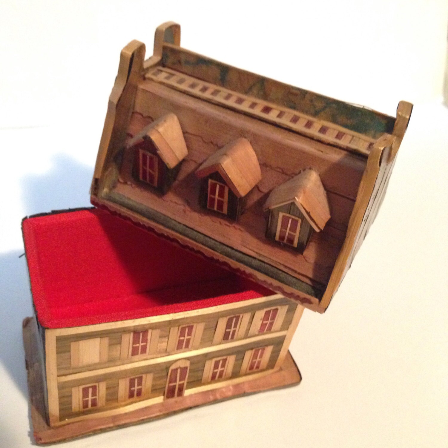 GIFT BOX Fairy House Trinket Box Mantel Decor Home Accent - Etsy