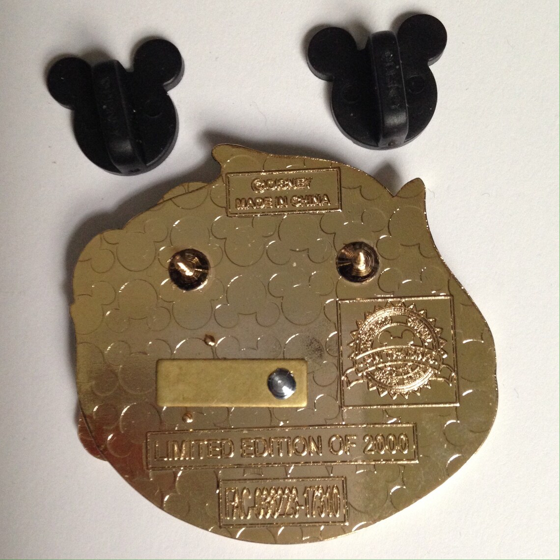 BIG Jiminy Cricket pin-on-a-pin Limited Edition | Etsy