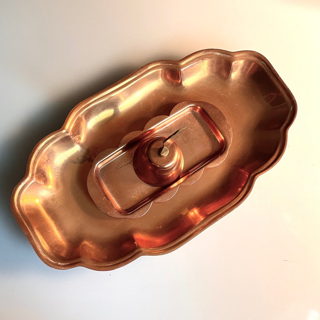 Copper Trays in Two Sizes — Plus a Copper Dinner Bell! Vintage ...