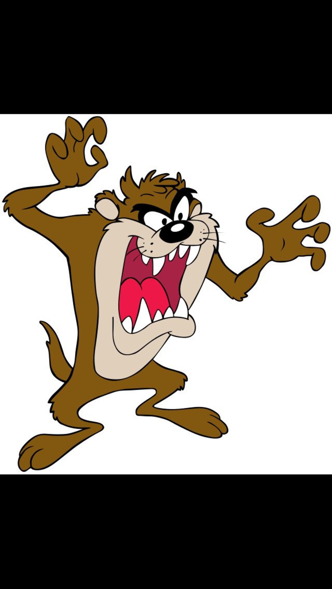 TAZ, the Famous Warner Bros Cartoon Character From "looney Tunes" and ...