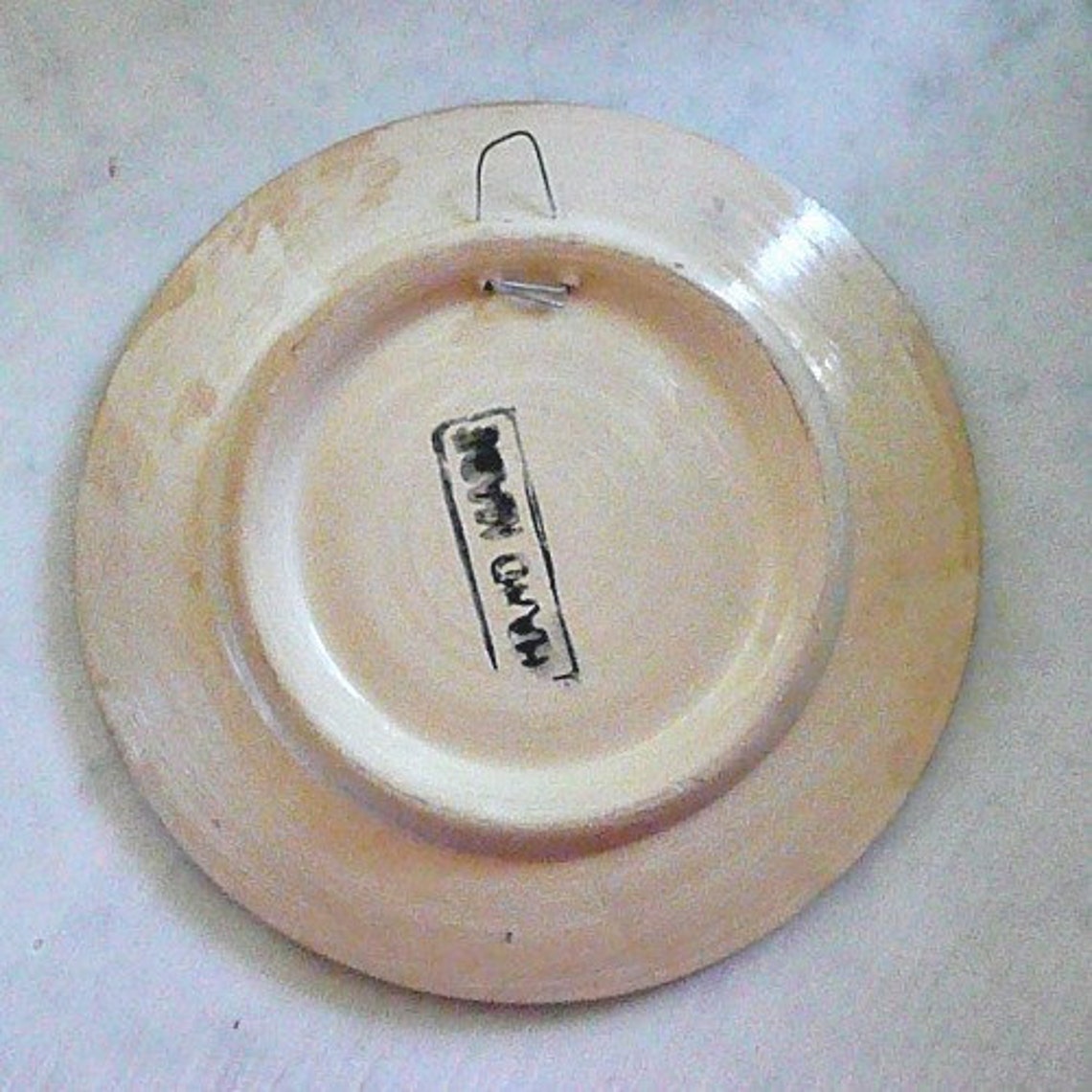 Colorful Fish Plate Hand Made and Hand Painted | Etsy