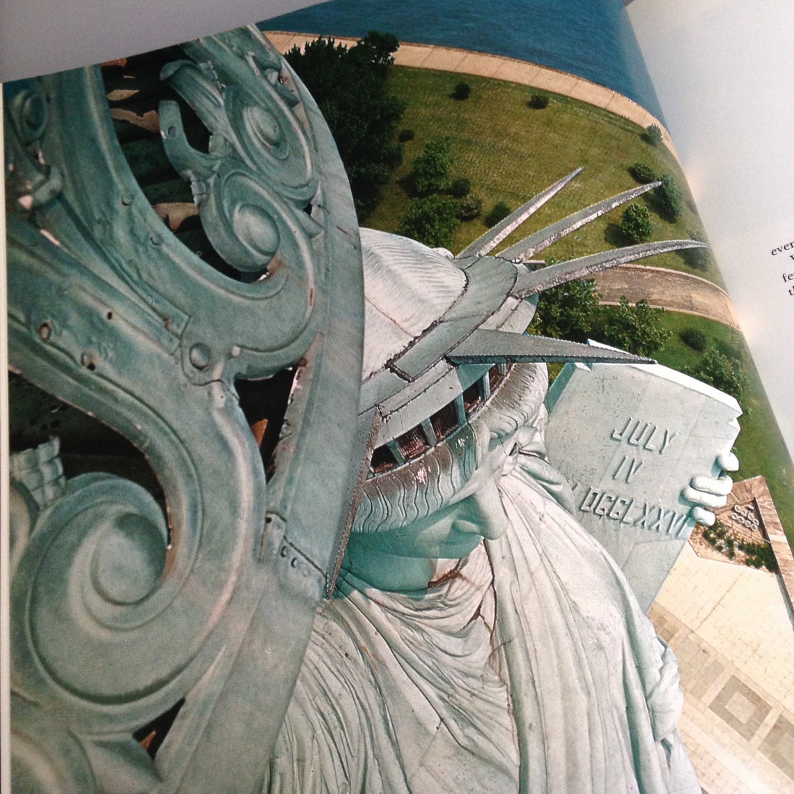 Book statue of Liberty A Gorgeous Hardback - Etsy UK